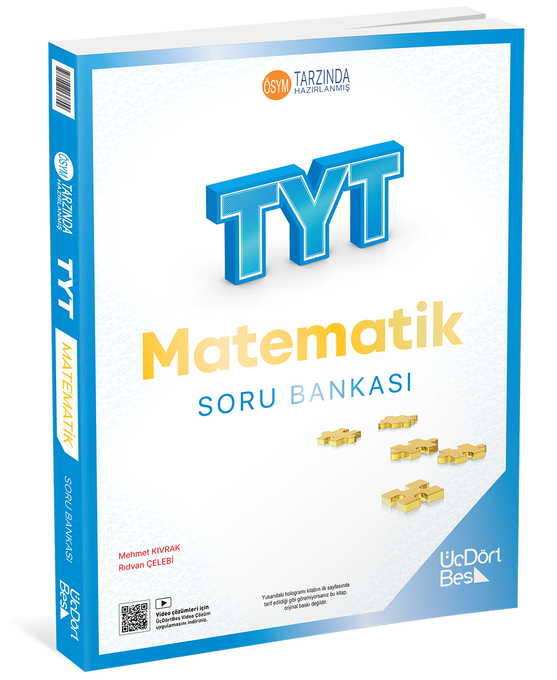 TYT Matematik Soru Bankası | Üç Dört Beş Yayınları